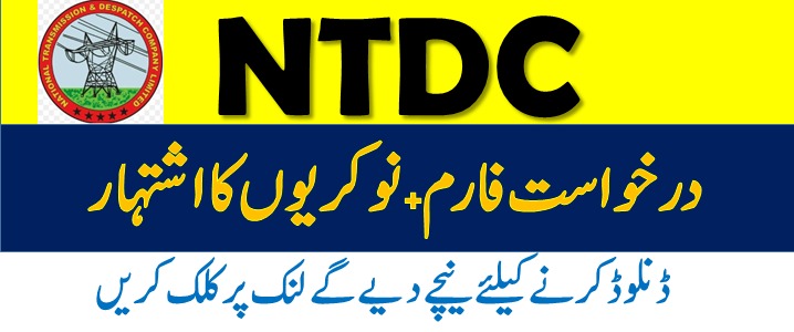 NTS NTDC Jobs 2024 online application form