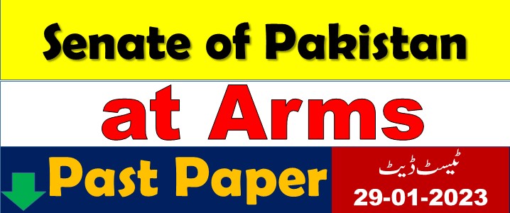 SENATE ASSISTANT SERGEANT AT ARMS PAST PAPER 29-01-2023