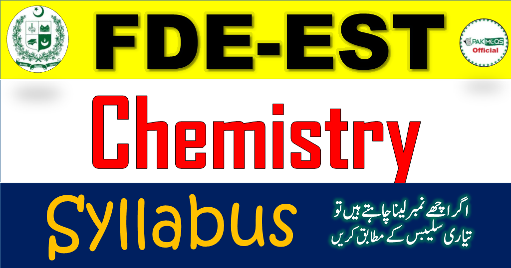 FDE EST Chemistry Syllabus & Past Papers