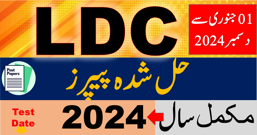 LDC Complete Solved Past Papers Year 2024