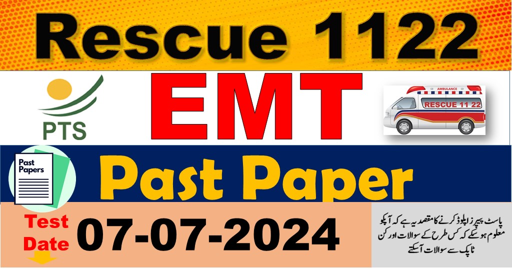 PTS EMT Emergency Medical Technician Paper 07-07-2024